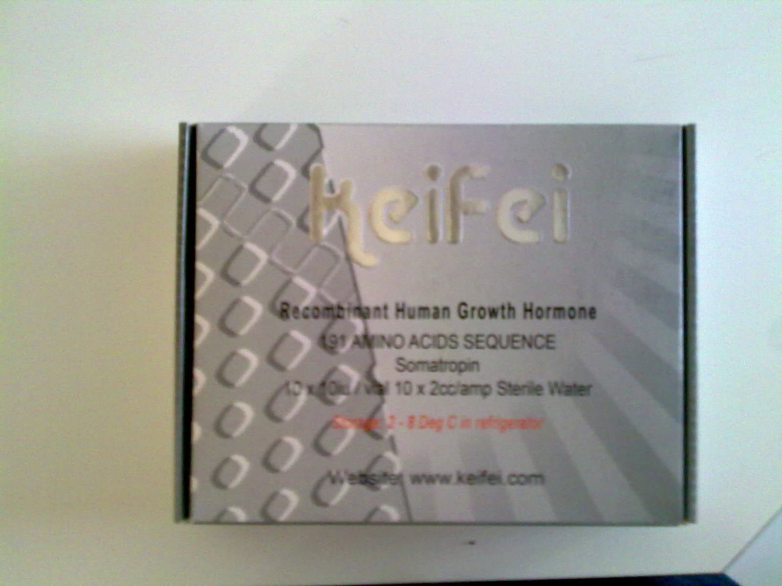 Picture: HGH 100iu , Keifei (not Kefei)