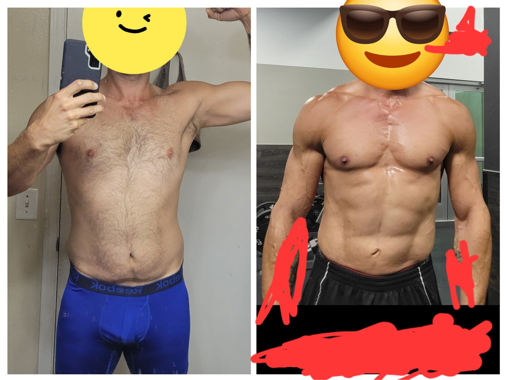 Picture: 1 Year before/after